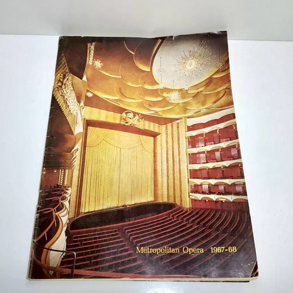 Office | Metropolitan Opera 19671968 New York Program Magazine | Poshmark